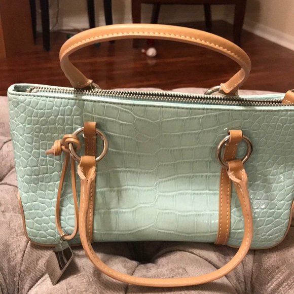 BCBGirls | Bags | Aqua Blue Purse | Poshmark